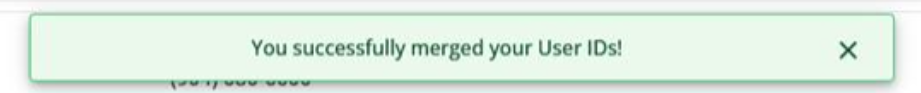 How to Merge User IDs and Accounts